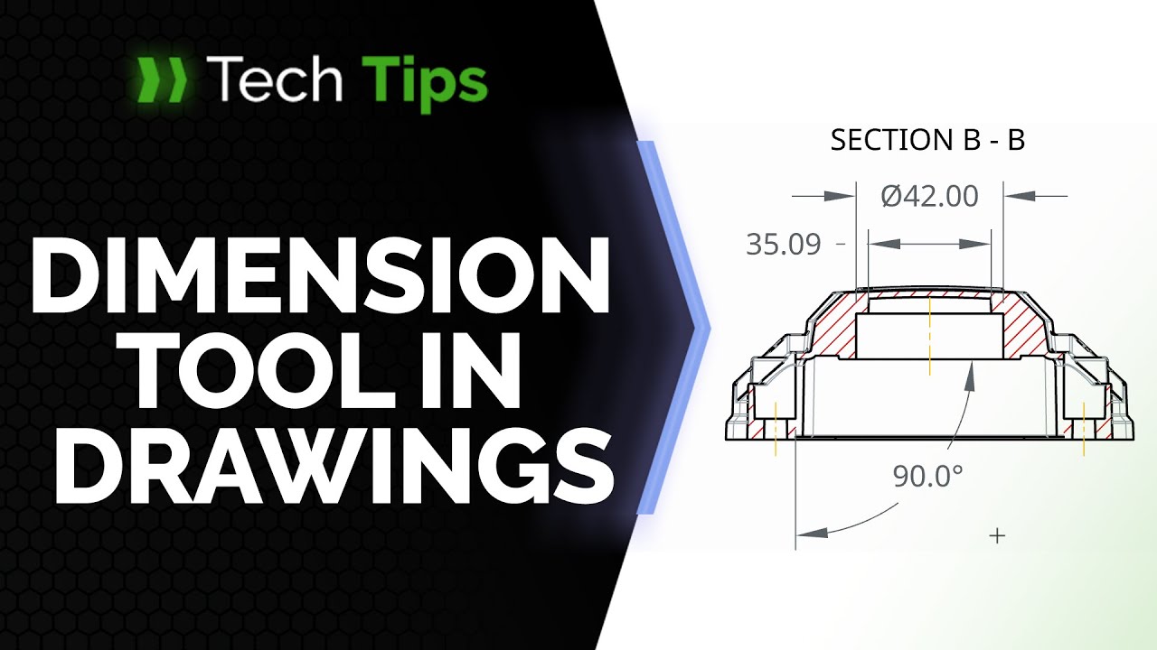 Onshape Drawings: Master the Dimension Tool - Tech Tip