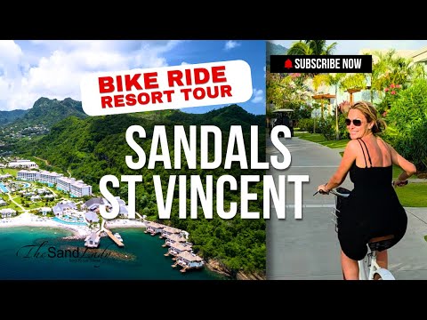 Sandals St. Vincent Resort Tour | Pools, Beaches, Gym & Bike Ride