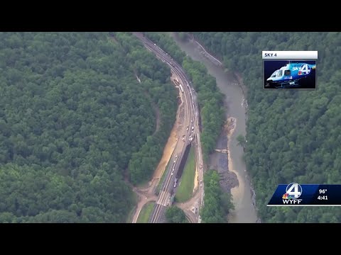 I-40 near NC-TN state line to reopen by July 3 after rockslide