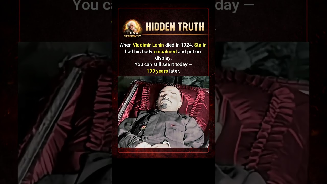 Lenin Died in 1924. You Can Still See His Body Today.