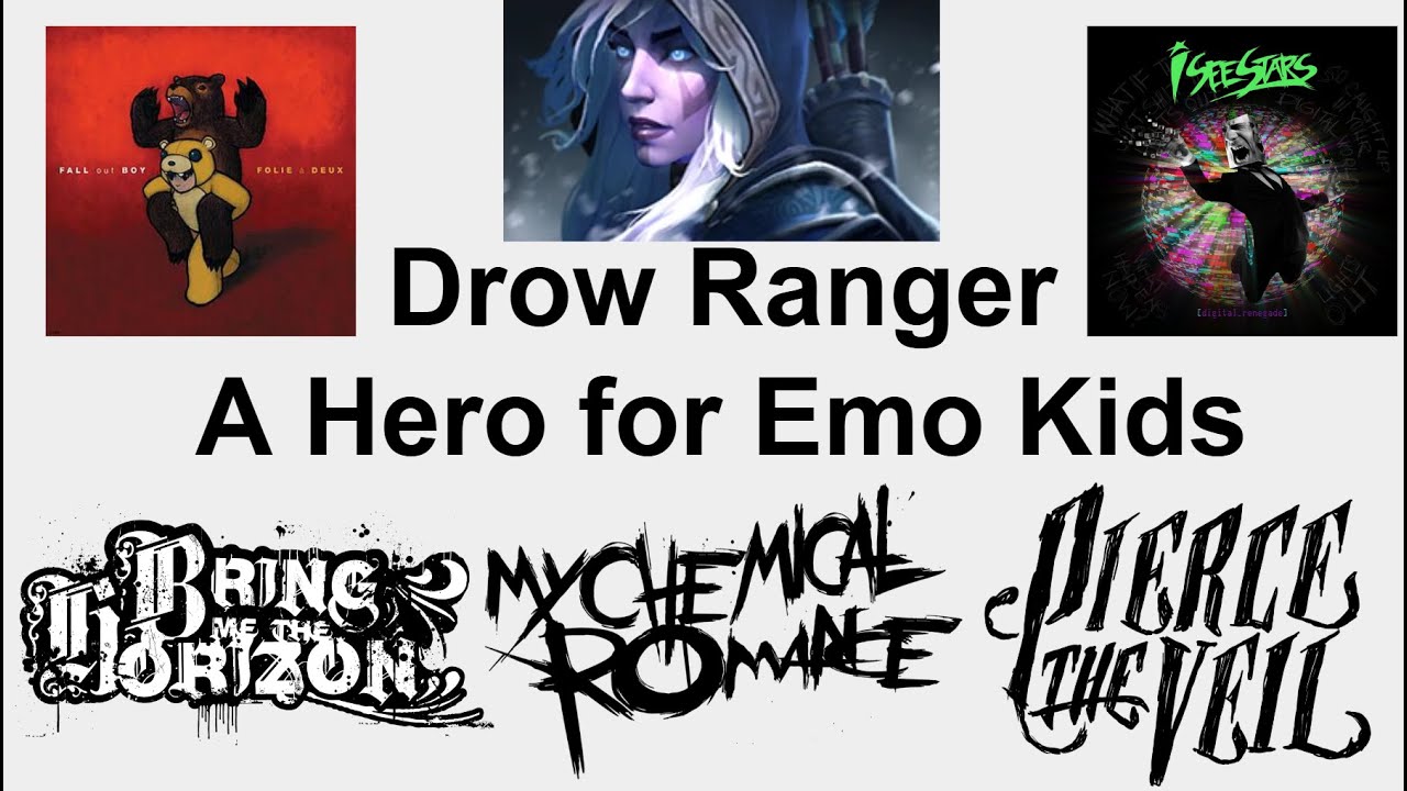 Drow Ranger: A Hero for Emo Kids