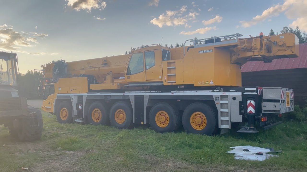 Mobilkran Tadano Faun AFT 220-G 220ton, Skellefteå, Klarav