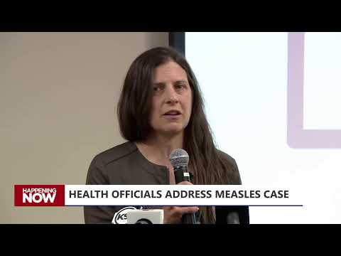 HEALTH OFFICIALS ADDRESS MEASLES CASE