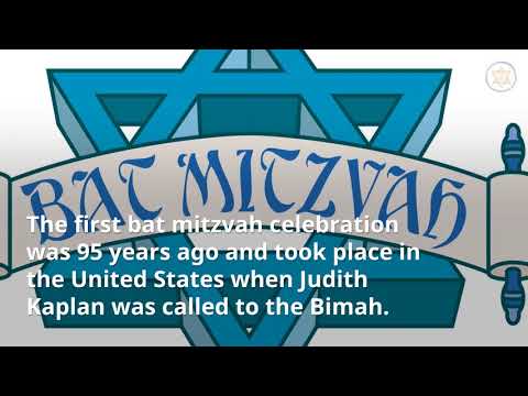 Bar/Bat Mitzvah Fast Facts