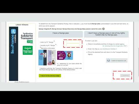Part3: Getting the discount of 75% off on Navigo pass for Paris