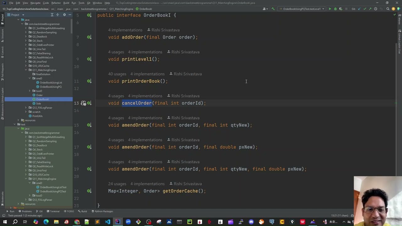 71 - Order Cancellation using PriorityQueue