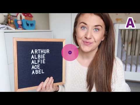 Baby names beginning with the letter A