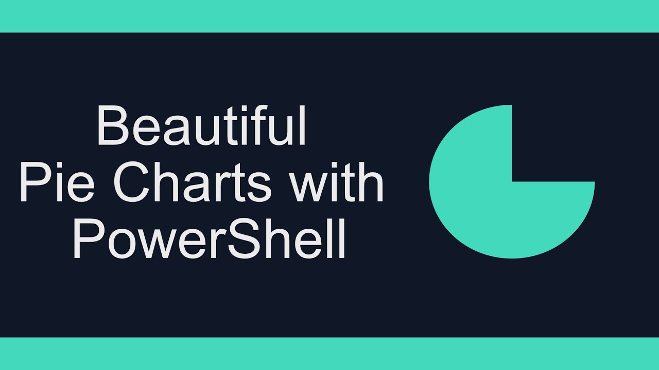 Beautiful Pie Charts with PowerShell (WinForms Edition)