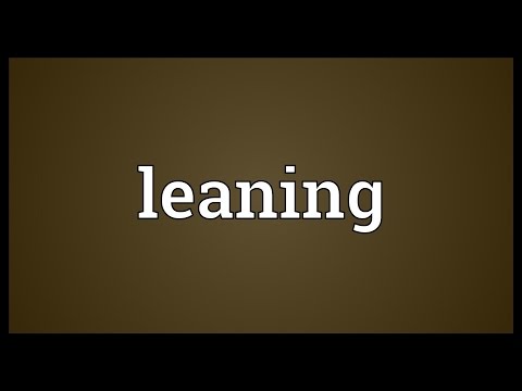 Leaning Meaning