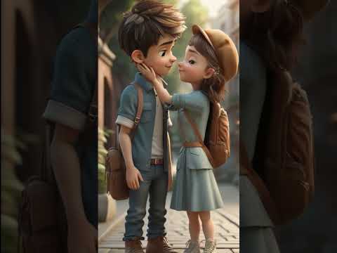 Image to Video β AI Kissing 3D Animation Video Full Video editing link in Description