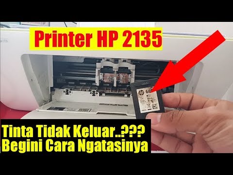 Cara Isi Ulang Tinta Printer HP Deskjet Adventage 2135 - Reffil HP Deskjet 2135