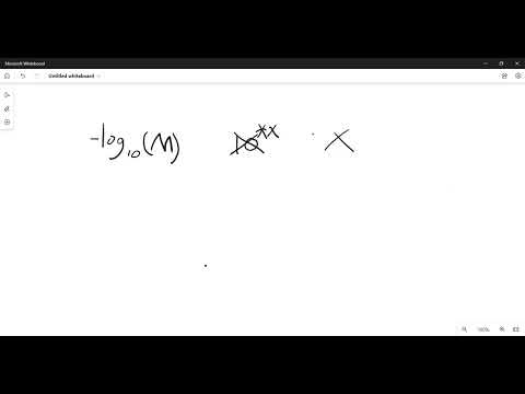 Why is the formula for the pH of strong acids the negative logarithm of the molarity?