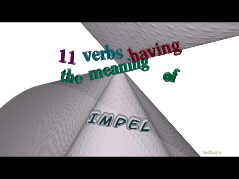 impel - 15 verbs which are synonym to impel (sentence examples)