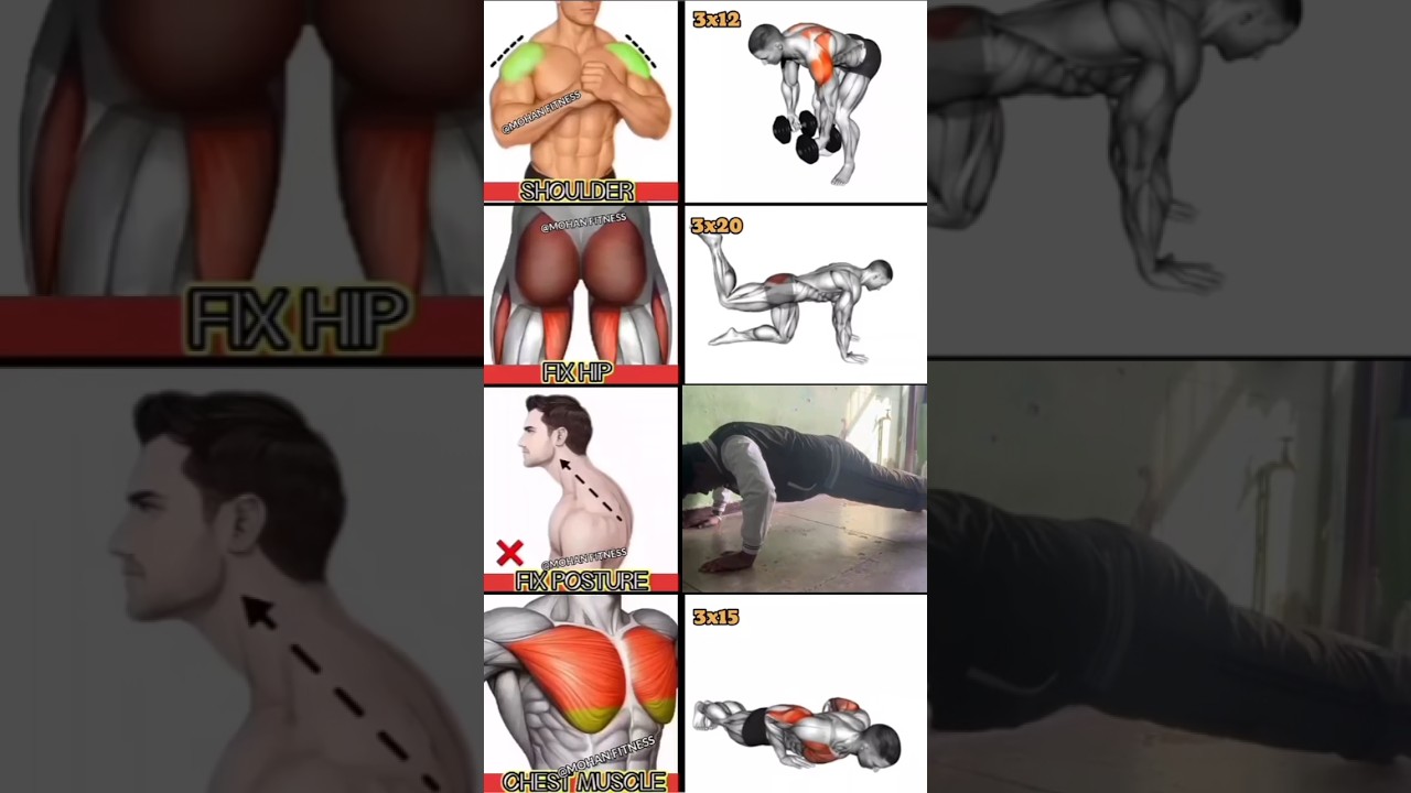 Upper body Chest, Forearms, Hips & Shoulder Workout 🔥 #ChestWorkout #Forearms #HipFix #ShoulderDay