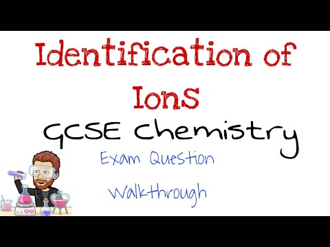 Identification of Ions | GCSE Chemistry | Exam Question Walkthrough
