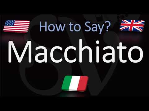 How to Pronounce Macchiato? (CORRECTLY) Coffee Names Pronunciation