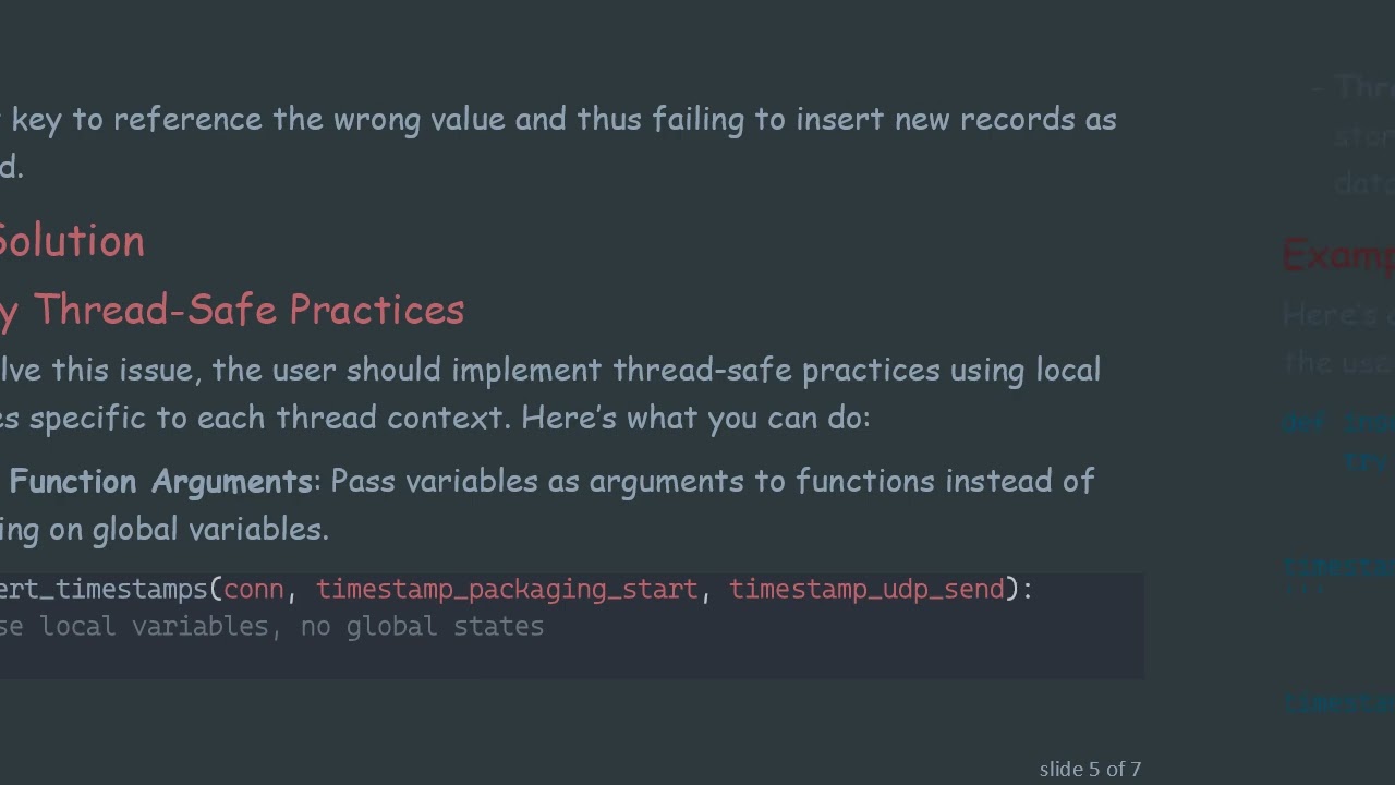 Resolving Python MySQL Connector Insertion Issues: A Deep Dive into Multithreading Problems