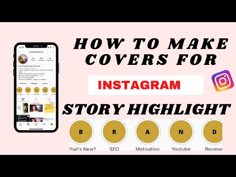 How to Create Instagram Story Highlight Covers | Canva