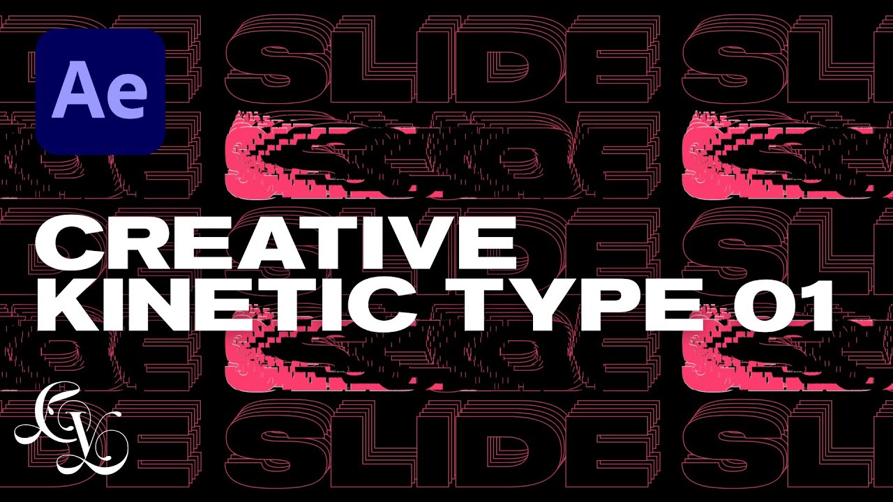 Creative Kinetic Type 01 | After Effects Tutorial