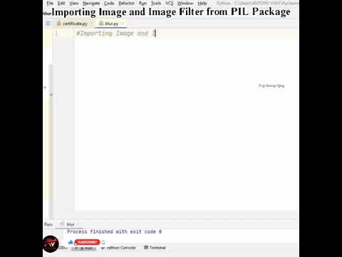 How to Blur an Image in Python |PIL Package | Prof.Antony Vijay #shorts