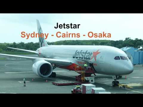 Jetstar Sydney - Cairns - Osaka