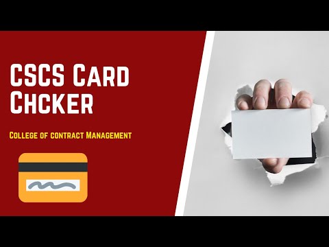 cscs card checker