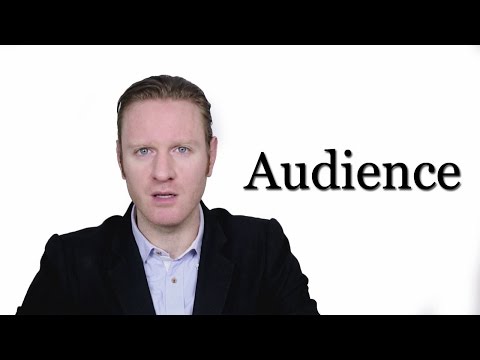 Audience - Meaning | Pronunciation || Word Wor(l)d - Audio Video Dictionary