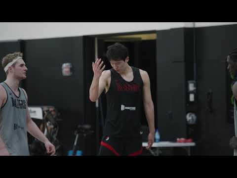 Yang Hansen Draft Workout | 2025 NBA Draft | Portland Trail Blazers