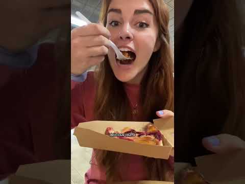Everything I ate in an Airport in Switzerland! #foodie #shorts #eating #Switzerland #airplanefood