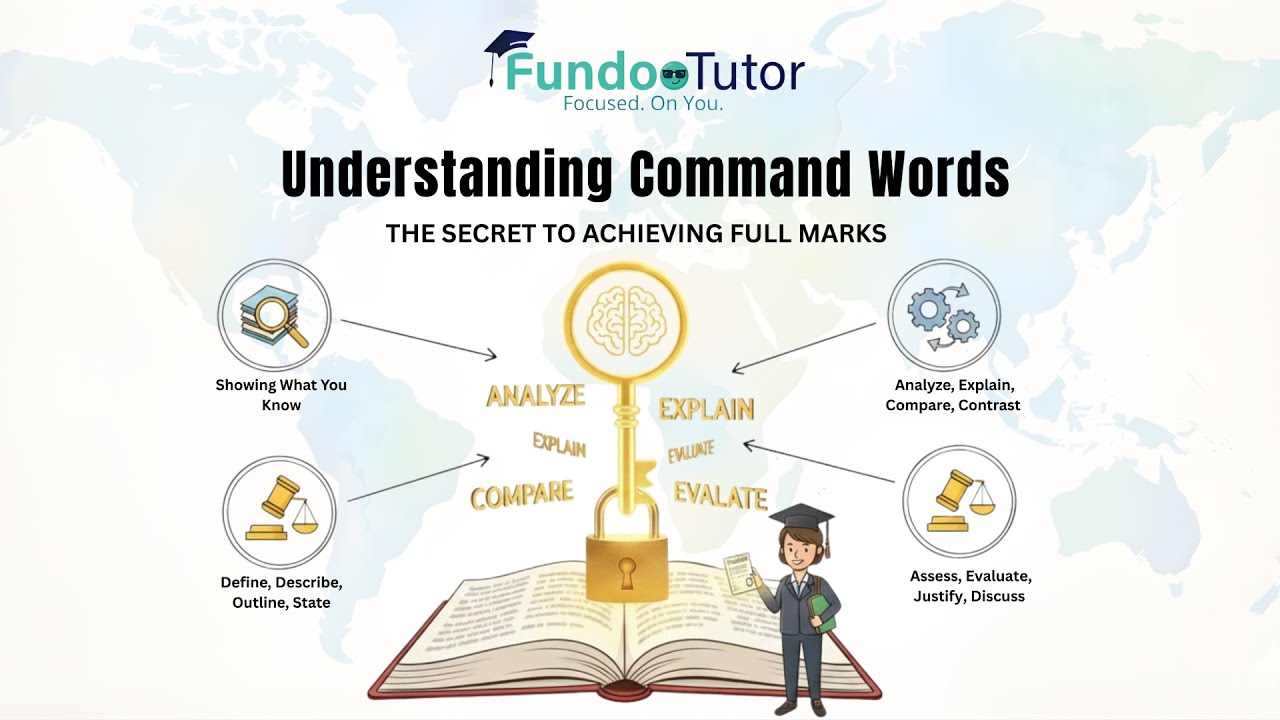 Cambridge Exam Command Words Explained: Define, Describe, Explain, Assess