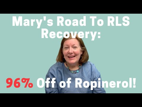 Mary Is 96% Off Of Ropinerol After Non-Surgical Restless Legs Treatment: Estim!