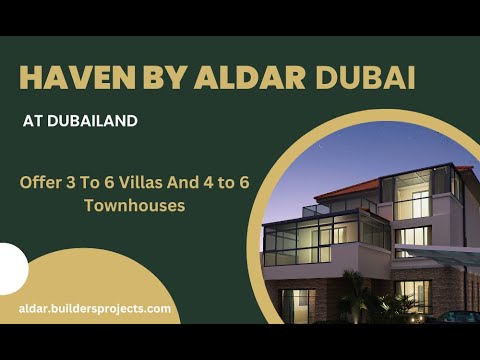 Haven By Aldar Dubai - The Epicenter Of Luxury And Convenience.