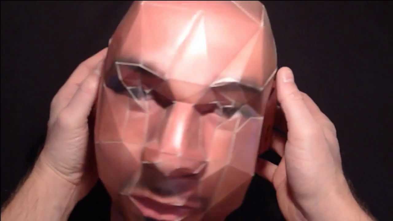 A black man head from an external 3D model