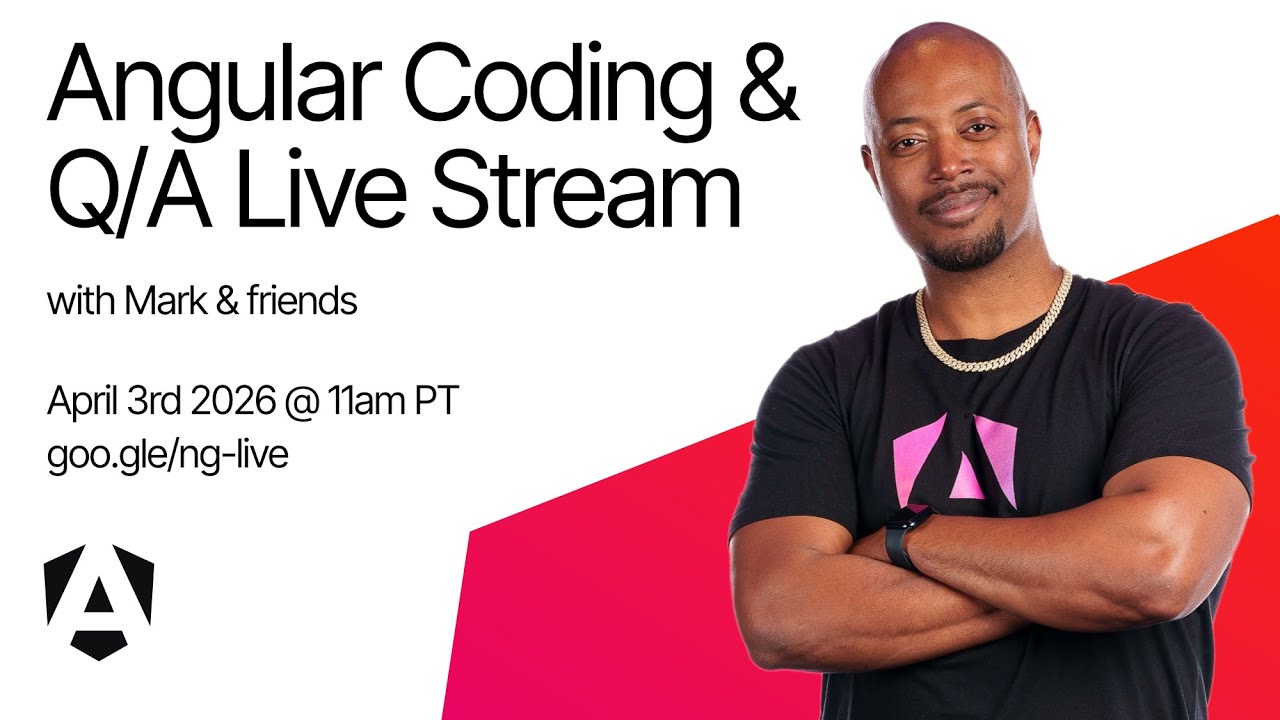 Live coding and Q/A with the Angular Team - MCP Servers| April 2026