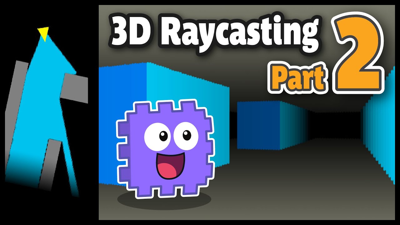 Crazy Simple Raycasting E2 - 🎮 How to make awesome 3d games in Scratch