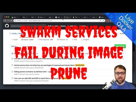 Docker Swarm Service Fails Deployment While Image Prune