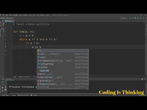 Program To Calculate LCM Of Two Numbers | Python Tutorials