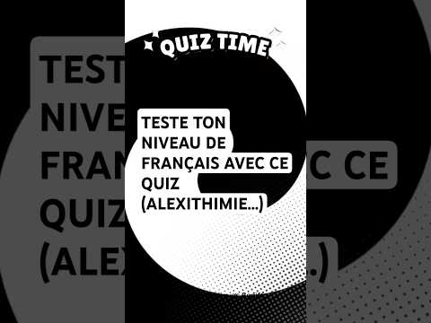 3 mots que tu dois connaître absolument ! (Alexithymie, Inouï, Apprivoiser)