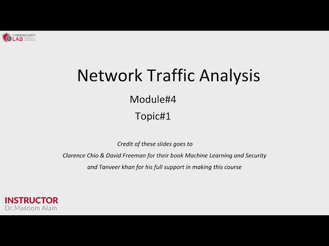 Understanding Network Traffic Analysis A Comprehensive Guide To Network Security And Machine