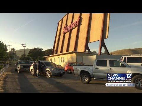 San Luis Obispo's Sunset Drive-In movie theater reopens