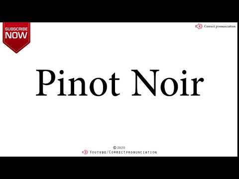 How to Say Pinot Noir- Pronounce it right! #correctpronunciation
