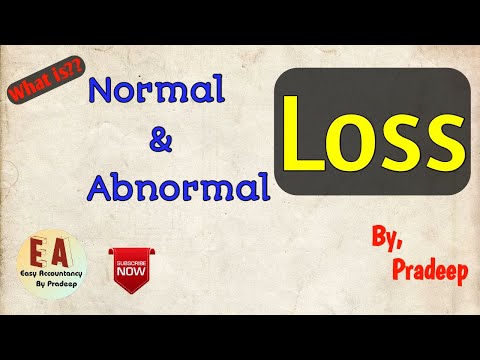 Normal & Abnormal Loss l Meaning l Explanation l Tamil l By Pradeep