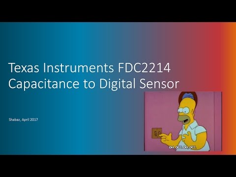 Touchless Switch using the TI FDC2214 Evaluation Board