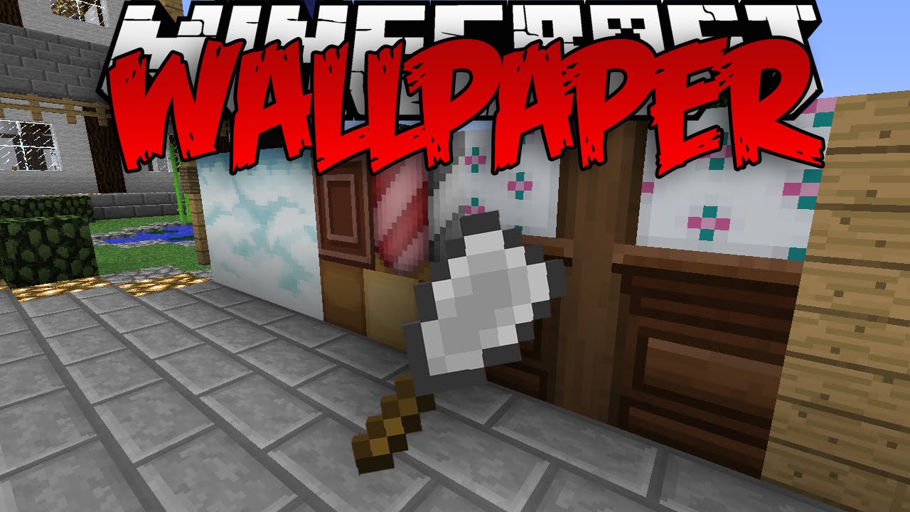 Minecraft Mod | Wallpaper Mod (15+ Wallpapers To Decorate From!) | 1.8