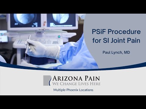 Watch A Posterior SI Joint Fusion Procedure (PSIF Procedure) | Arizona Pain