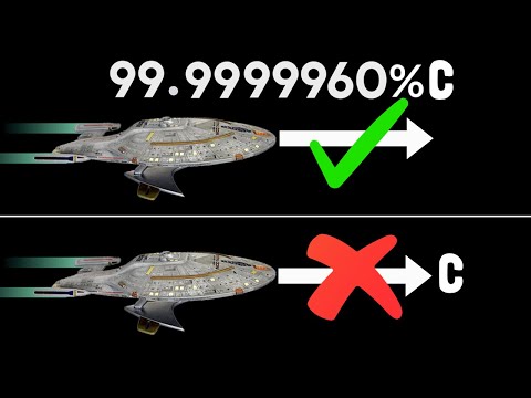 I never understood why you can't go faster than light - until now!