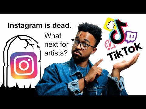 Wow, Instagram really is DEAD. Where do artists go next? TikTok etc