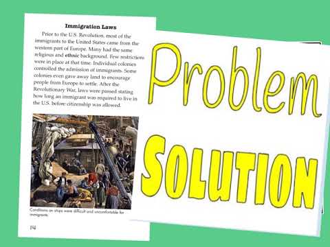 Text Structures in The Story of Immigration