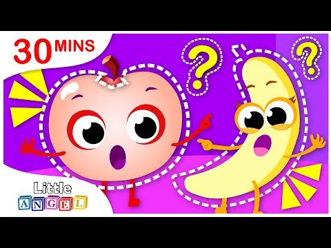 Apples & Bananas, Where is my Skin? No No Safety Tips, Princess Fun Songs by Little Angel