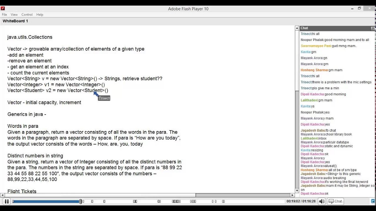 How to use Vector class in Java